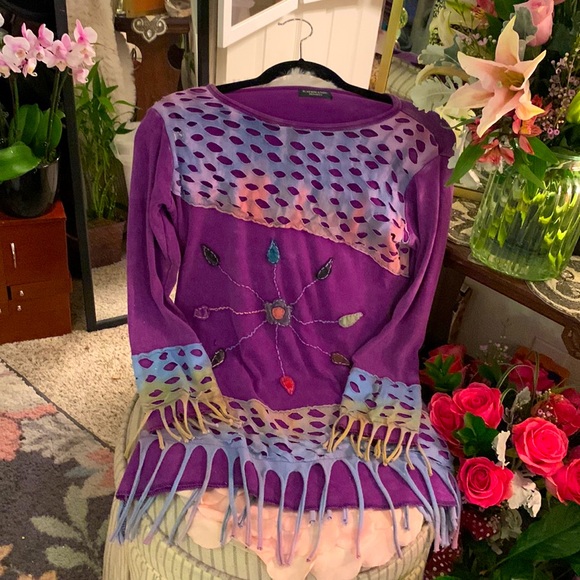 Kathmandu Imports | Tops | Vintage Fun And Funky Kathmandu Imports ...